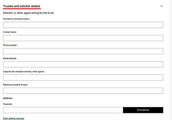 How do I prepare an IHT418 schedule?