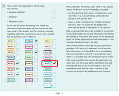 How do I prepare an IHT421 form?
