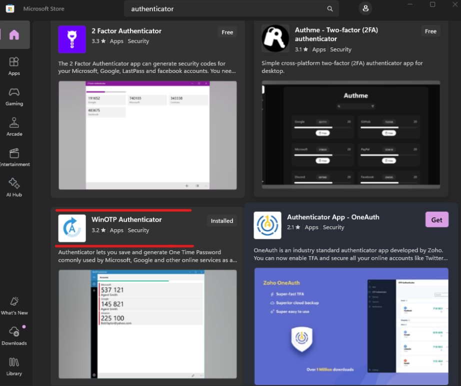 How do I set up MFA using a Desktop Authenticator Application