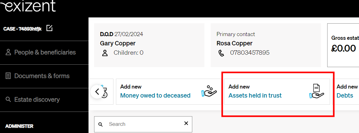 How do I prepare an IHT418 schedule?